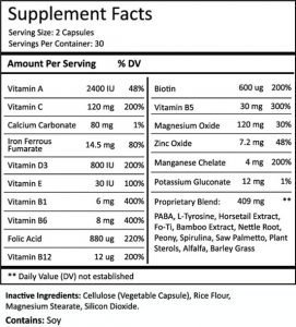 Folexin Review: The Best Hair Loss Supplement? : Hairy Jimbo
